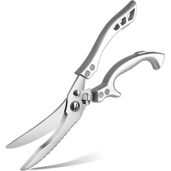 Kitchen , Dishwasher Safe Stainless Cooking Shears Spring , for Meat ...