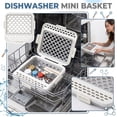 Kitchen Dishwasher Small Item Cleaning Basket Mini Storage Drain Box ...