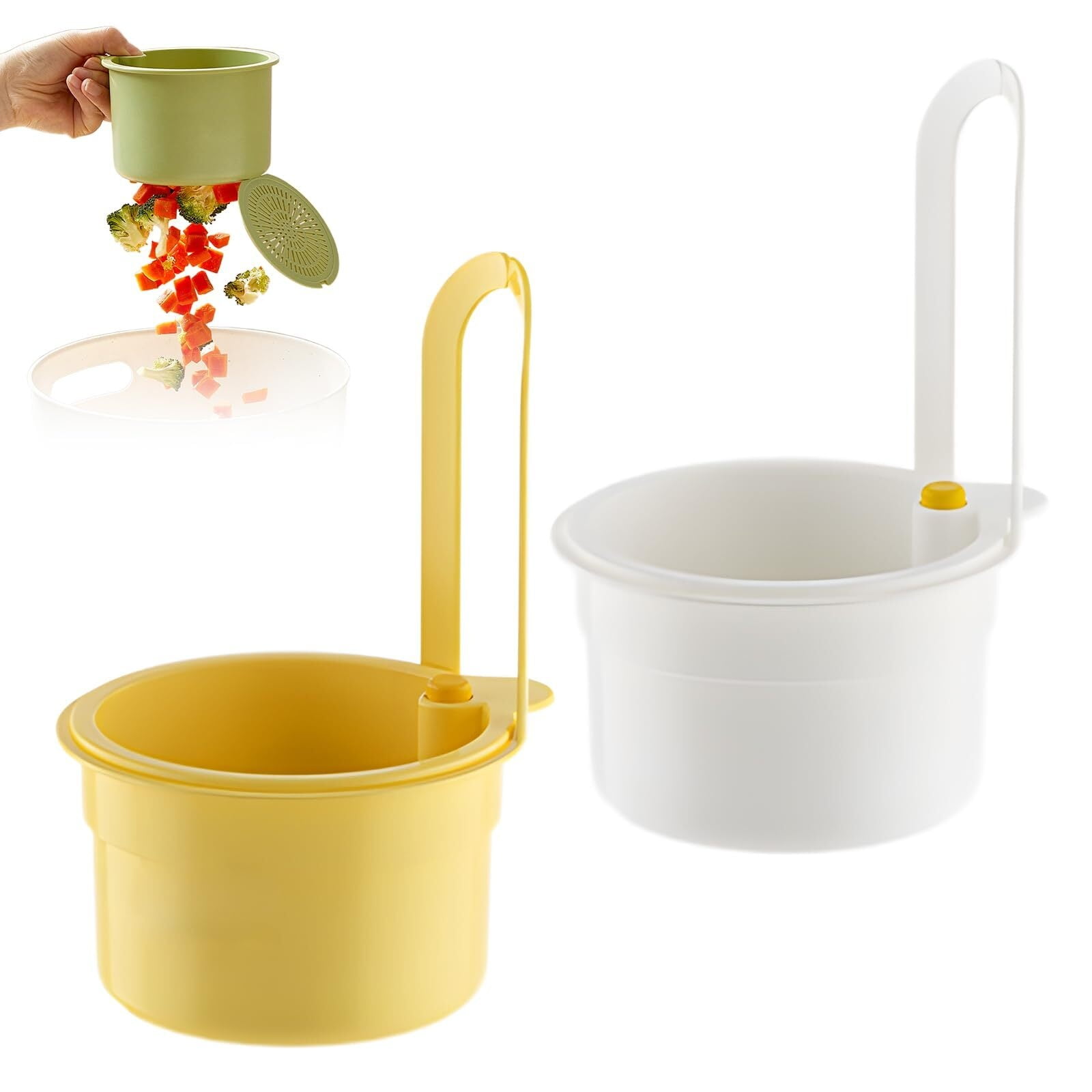 Kitchen Drain Storage Basket, Faucet Hanging Strainer, Mesh Food ...