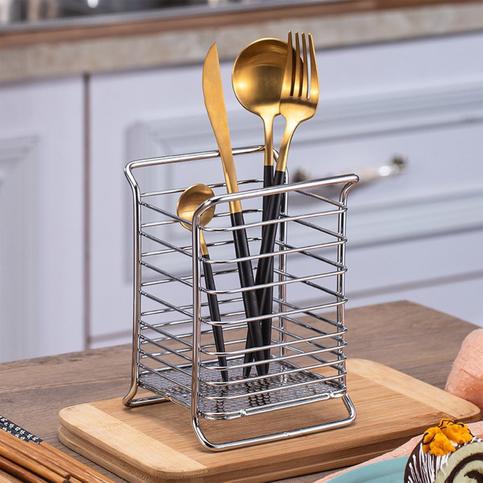 Kitchen Drawer Organizer - Cutlery Tray for Utensils - Chopstick Holder ...