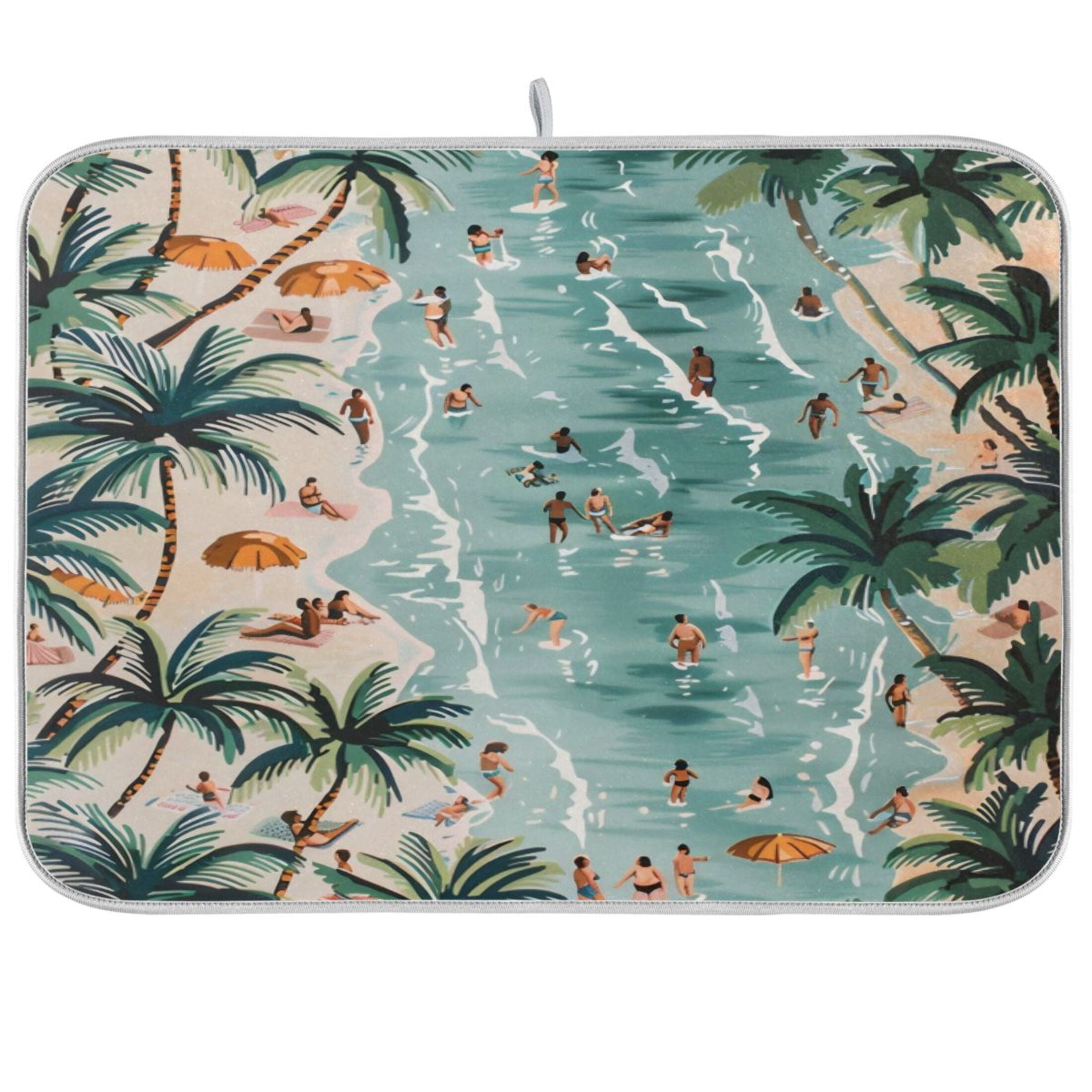 Kitchen Drying Mat 16x18In Drying Dish Mat Dish Drying Mats Kitchen ...