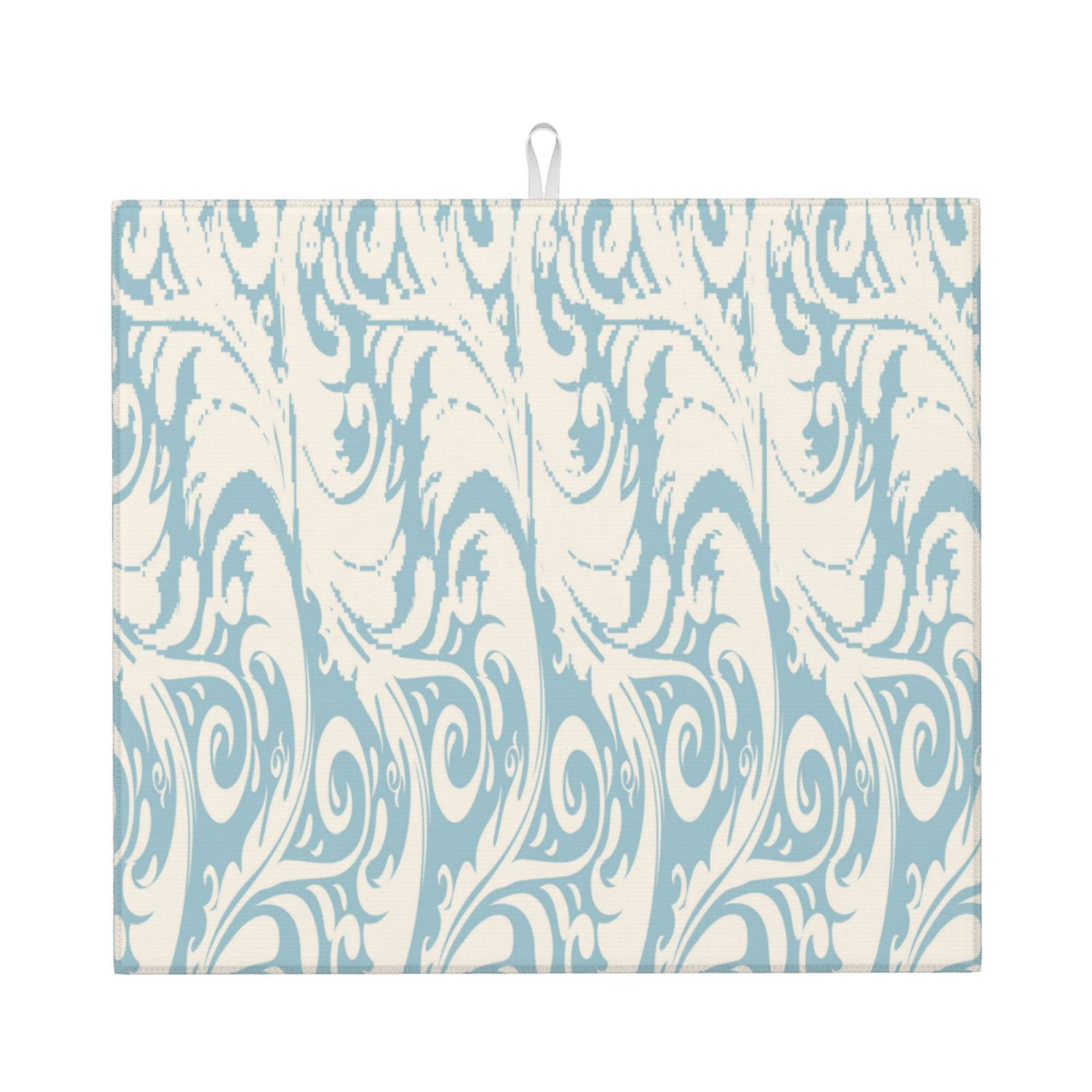 Kitchen Drying Mat, Seamless Floral Pattern Background (16) Tableware ...