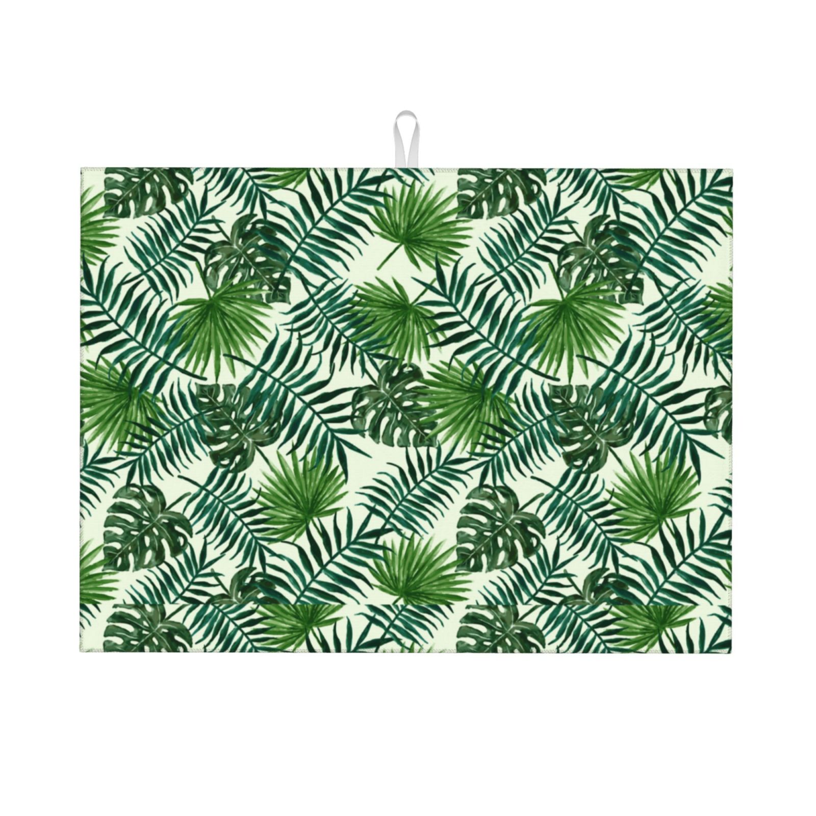 Kitchen Drying Matline Pattern Dish Drying Pad For Kitchen Countertop ...