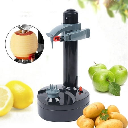 Kitchen Electric Automatic Peeler Potato Fruit Apple Orange Veg Peeling ...