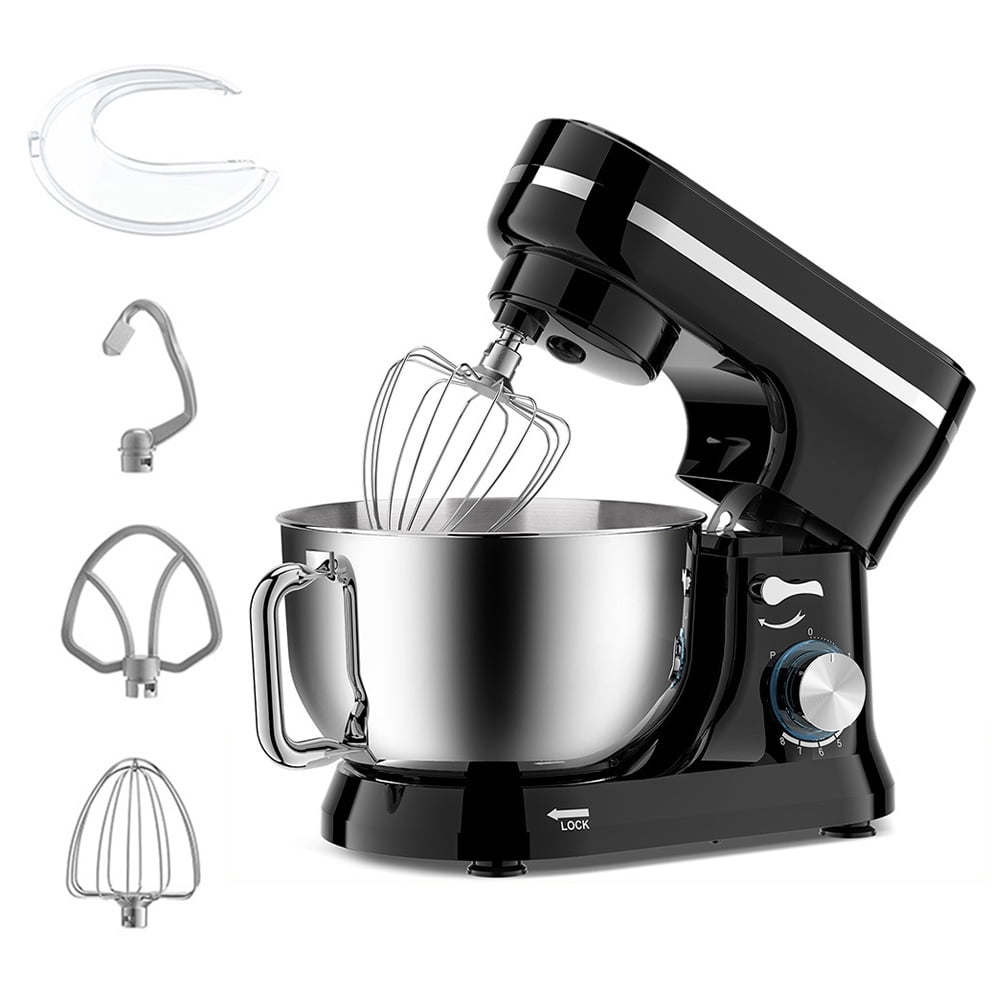 Kitchen Electric Stand Mixer with 4Qt Mixing Bowl, 8 Speed Household ...