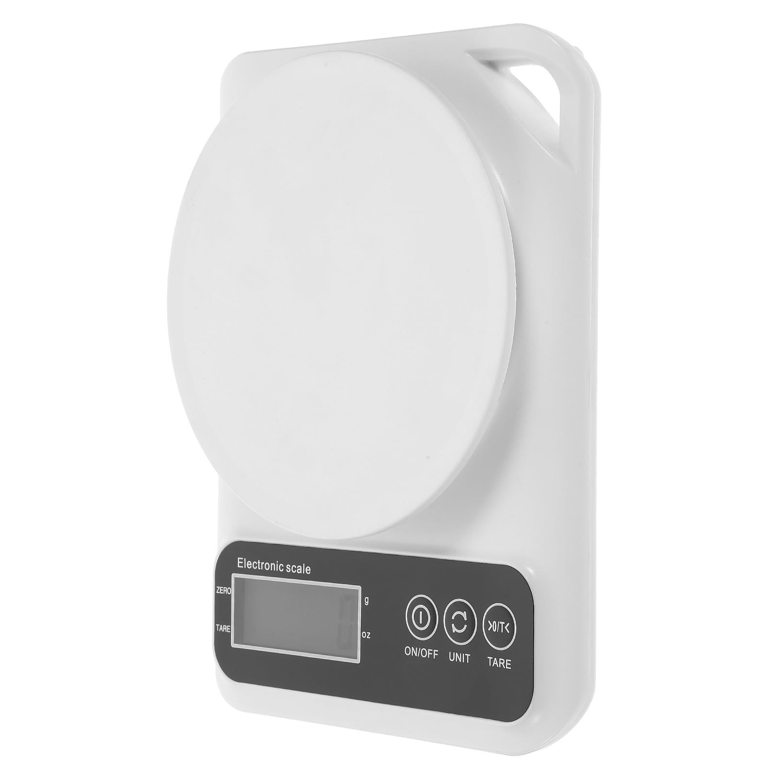 Kitchen Electronic Scale Digital Grams Meat Weight for Home White Abs ...