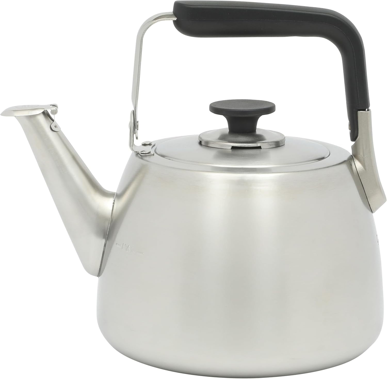 Kitchen Essentials 2 Qt Heavy Gauge Brushed Stainless Steel Whistling ...