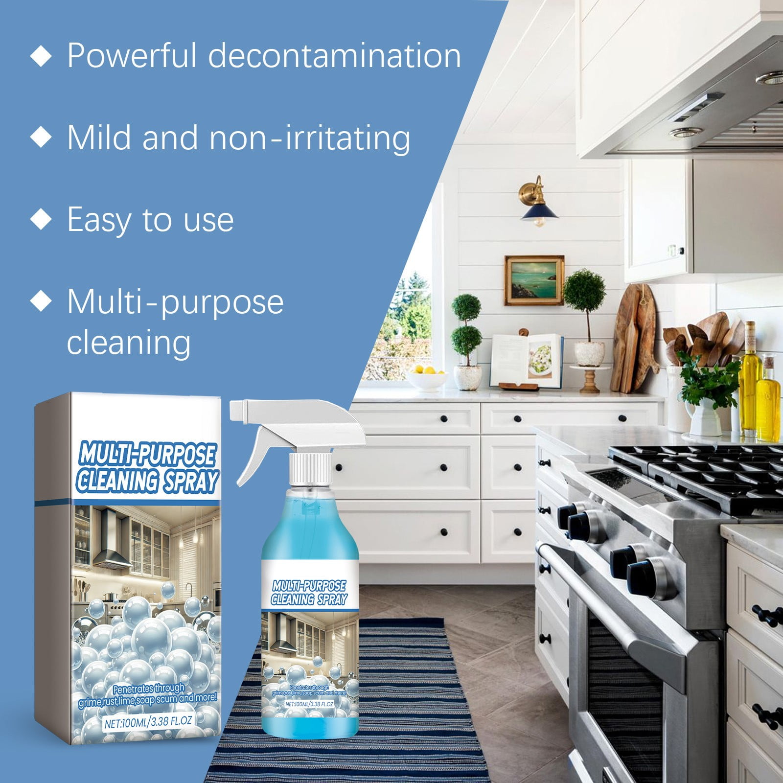 Kitchen Essentials Kitchen Foam Cleaner, Stove, Kitchen Utensils ...