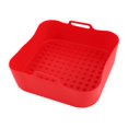Kitchen Essentials Reusable 7.9 Inch Square Silicone Air Fryer Liner ...