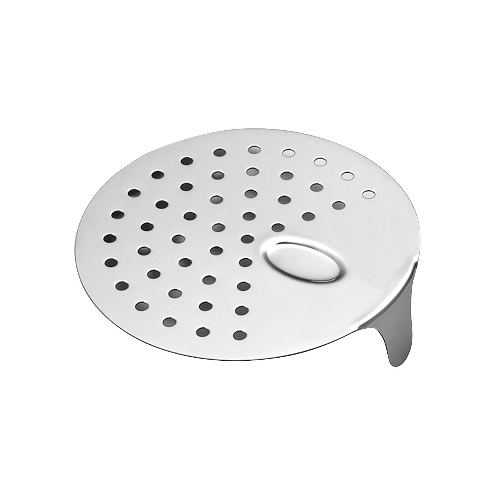 Kitchen Essentials Stainless Steel Food Can Strainer Metal Tuna Press ...