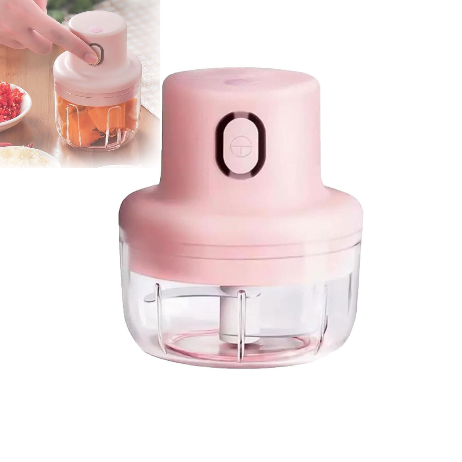 Kitchen Essentials Wireless Food Chopper, Electric Garlic Chopper ...