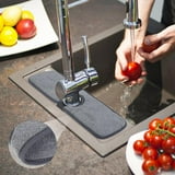 Kitchen Faucet Absorbent Mat, Water Drying Pads Behind Faucet,Counter ...