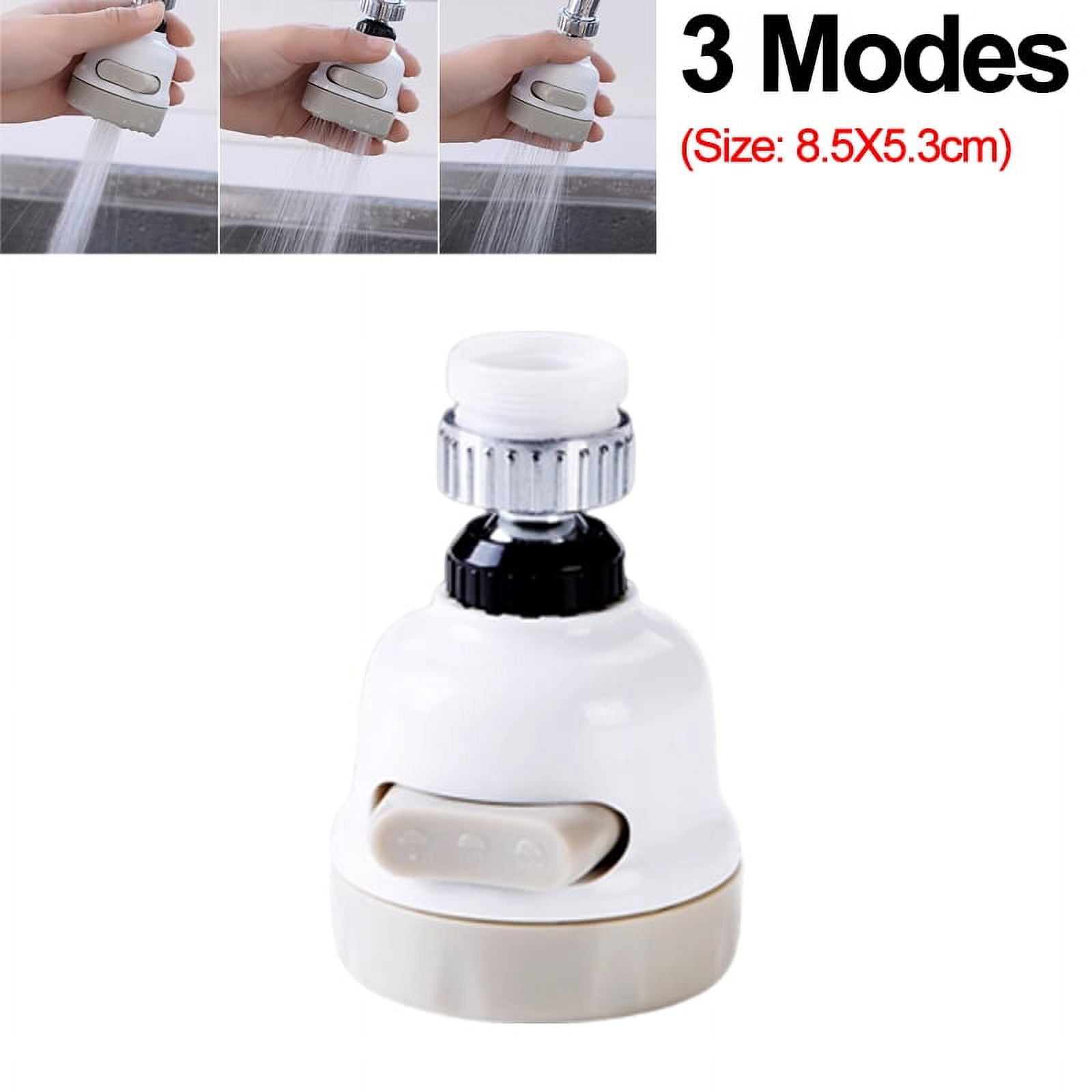 Kitchen Faucet Adapter 360掳 Rotating Adjustable Faucet Sprayer Filter ...