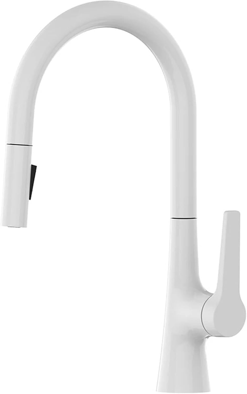 Kitchen Faucet Brass Deck Mounted and Cold Water Single Handle Pull Out ...