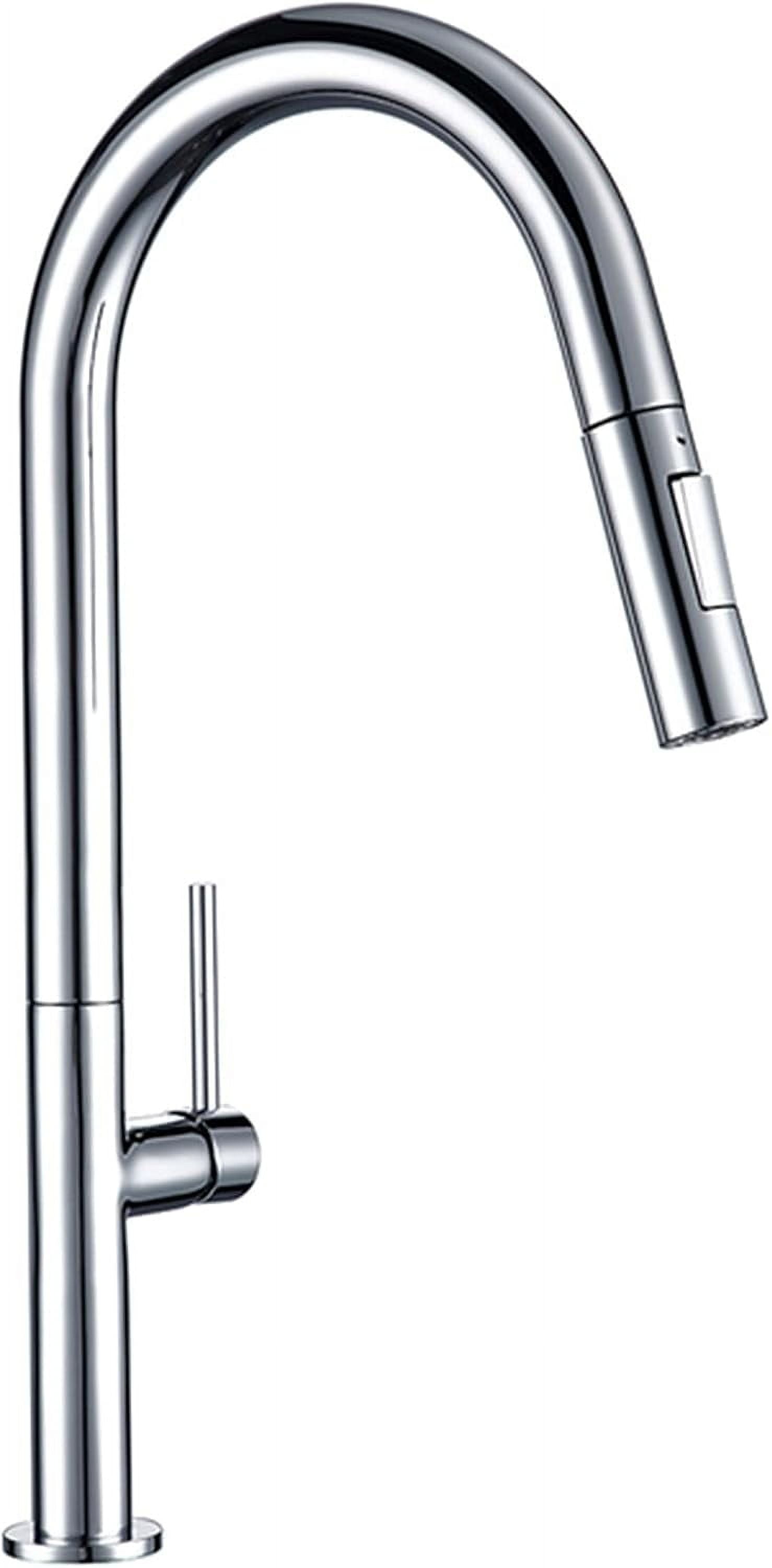 Kitchen Faucet, Brass Pull Out Kitchen Sink Taps with Dual Function ...