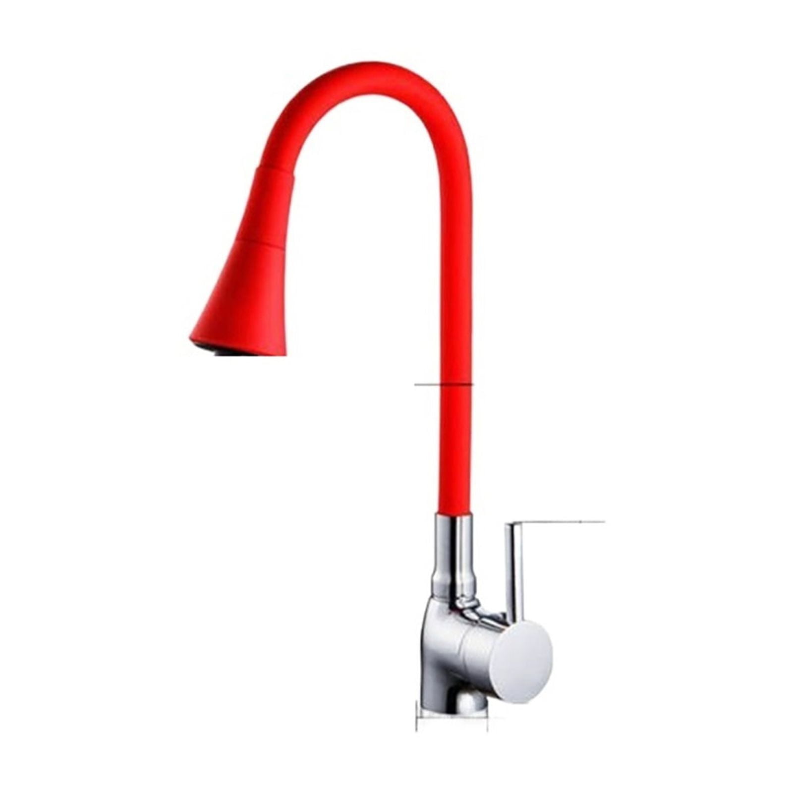 Kitchen Faucet Colorful Universal Tube Extension Silicone Rubber Tube ...