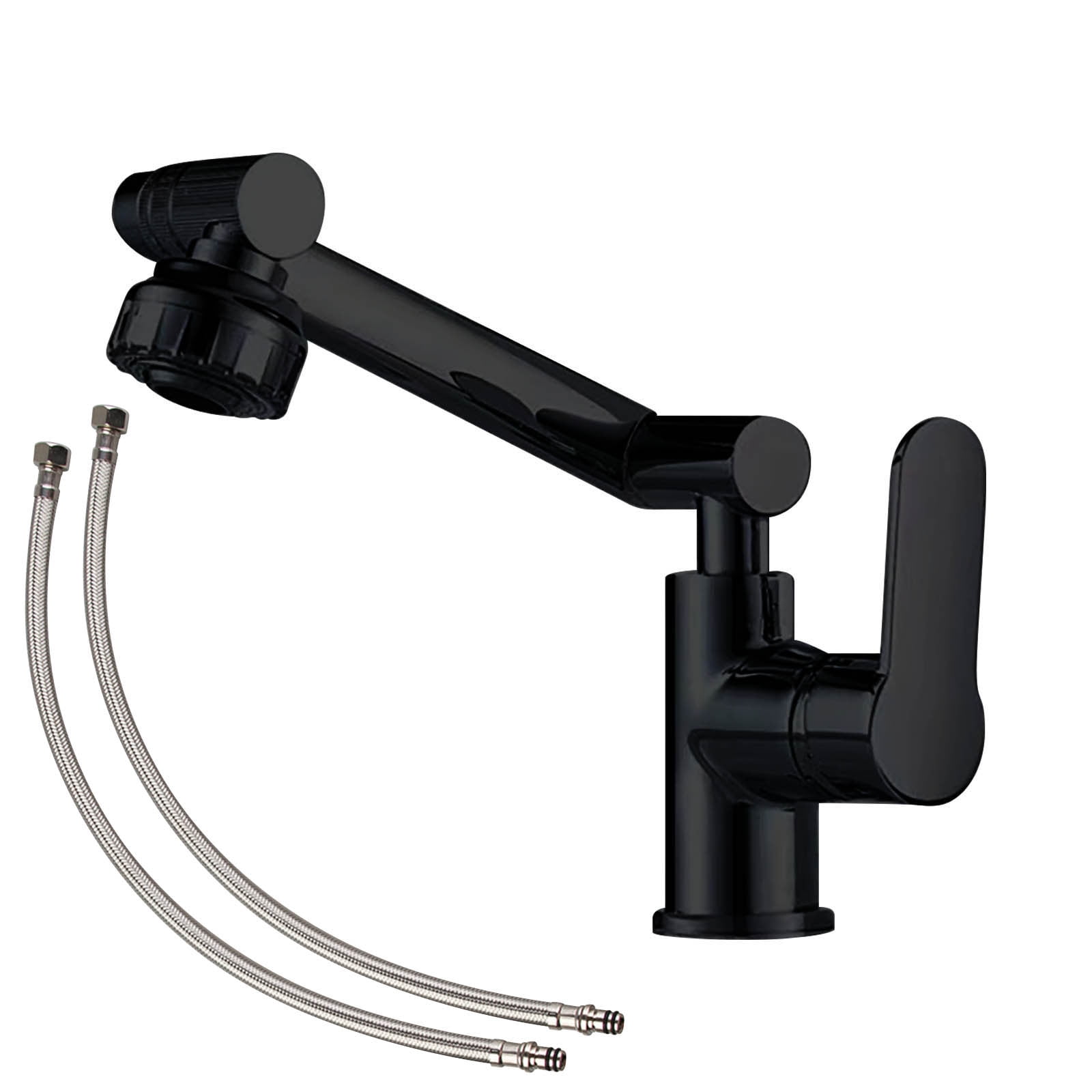 Kitchen Faucet Faucet Hot And Cold Water 360° Rotating Faucet Nozzle 2 ...