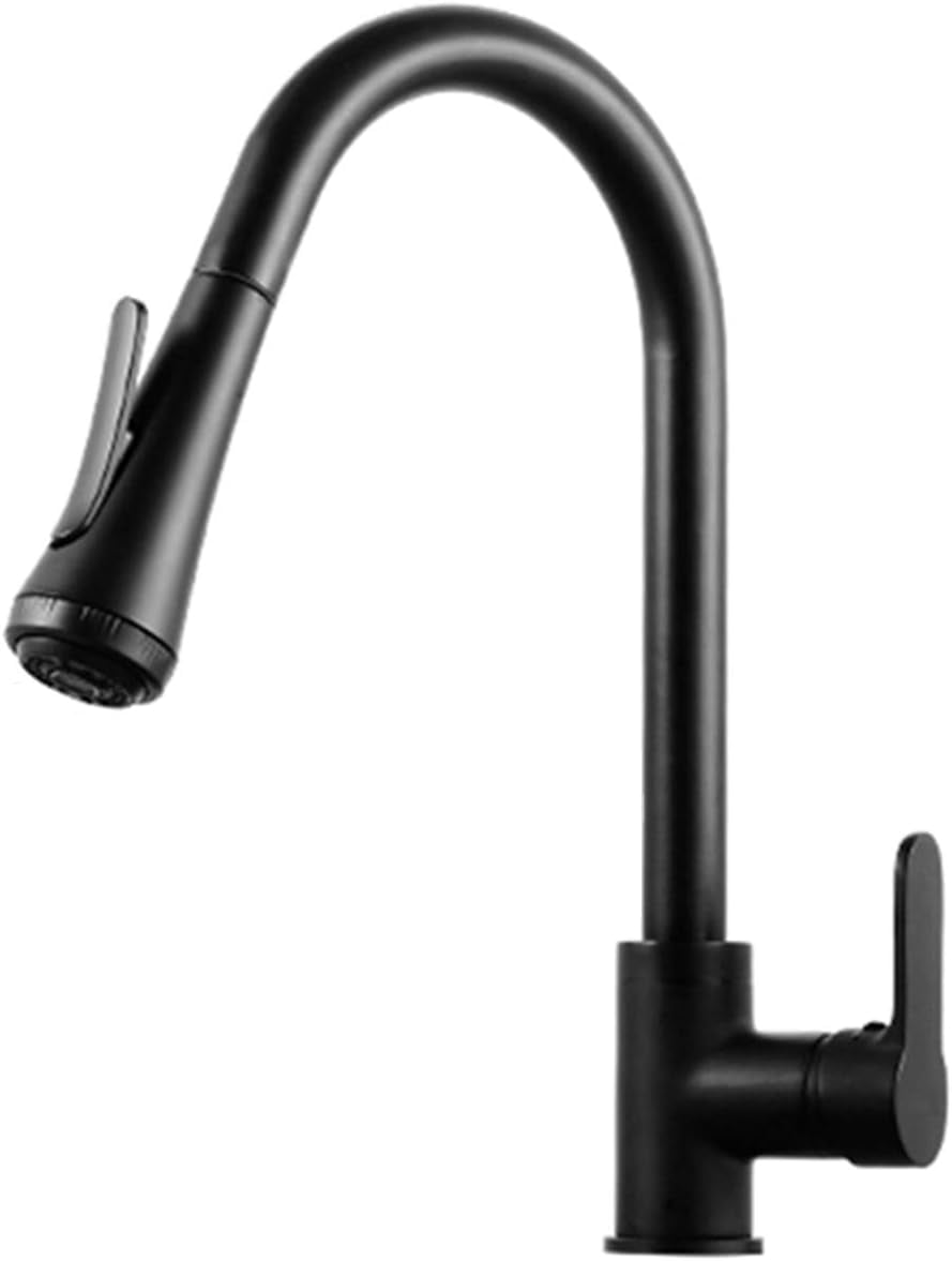Kitchen Faucet, Four Water Modes Pull Out Kitchen Faucets, 360 Rotation ...