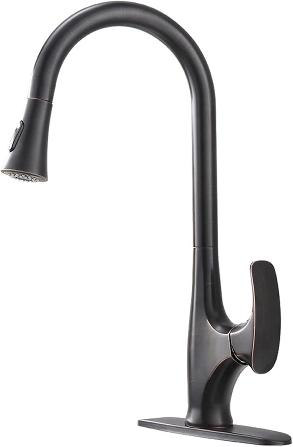 Kitchen Faucet High Arc Single Handle Kitchen Sink Faucet with Pull ...