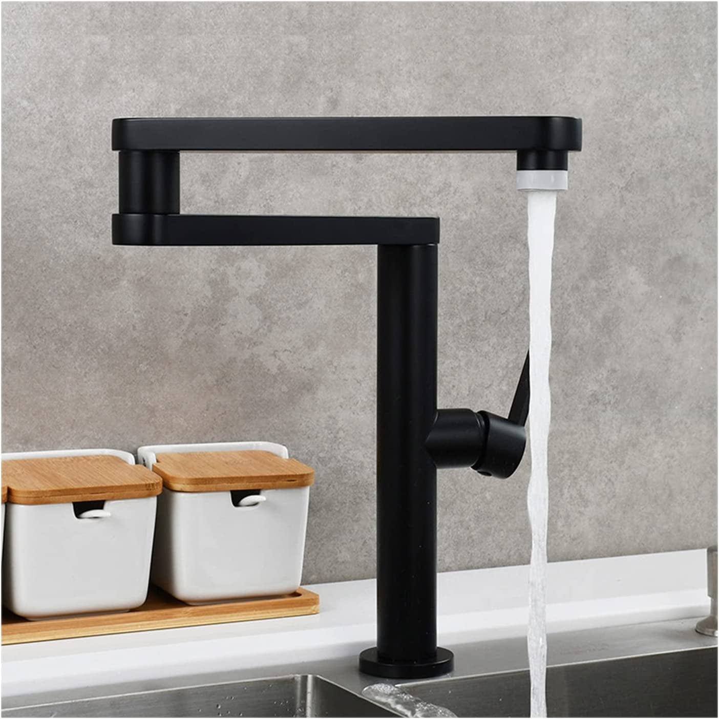 Kitchen Faucet Hot and Cold Water Commercial Kitchen Sink Taps Brass 2 ...
