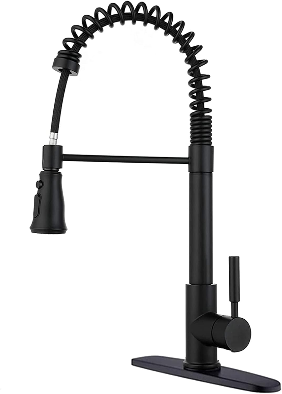 Kitchen Faucet with Pull Down Sprayer, 3-Function Spring Pull Out ...