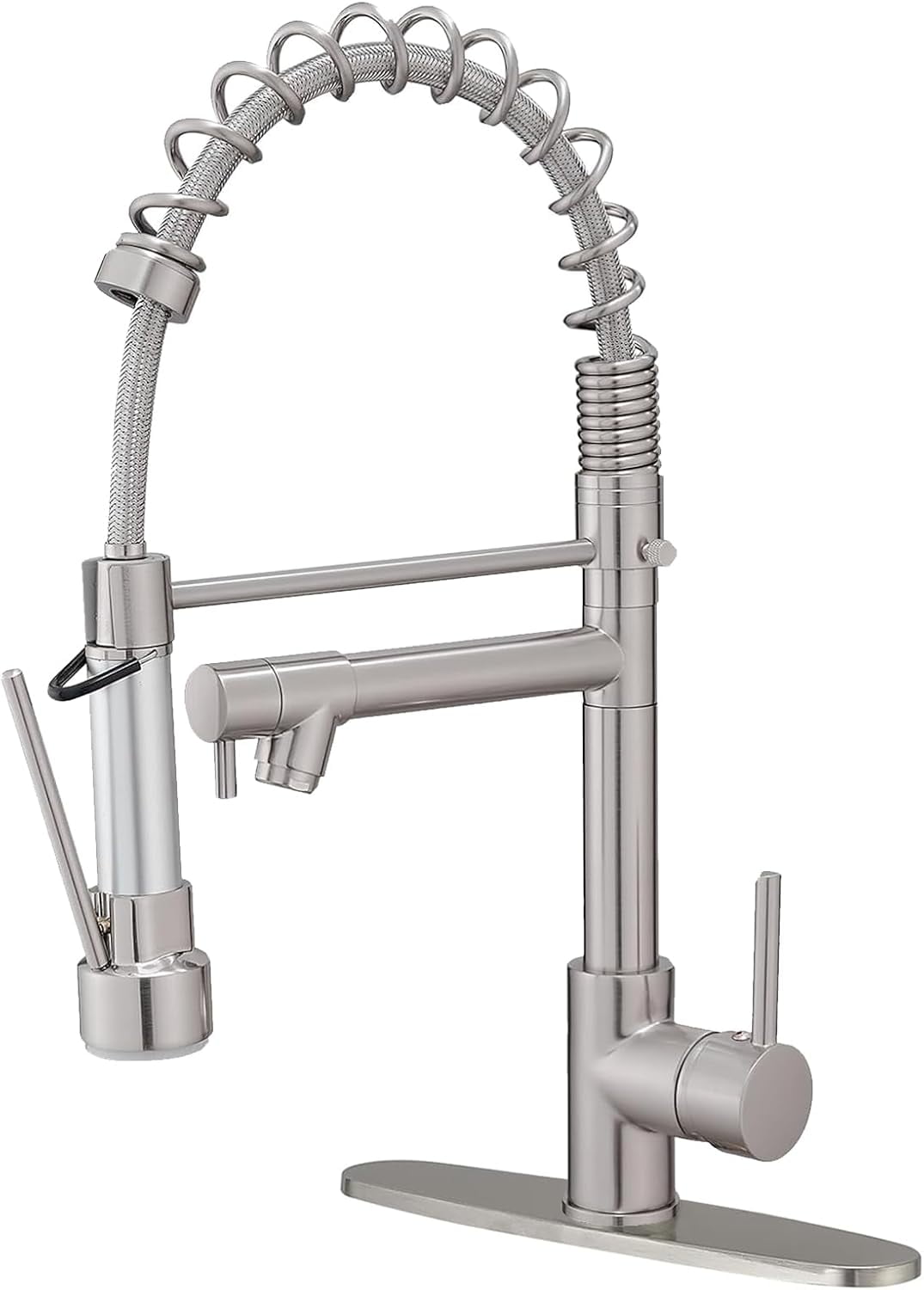 Kitchen Faucet with Pull Down Sprayer, High-Arc Single Handle Lever ...