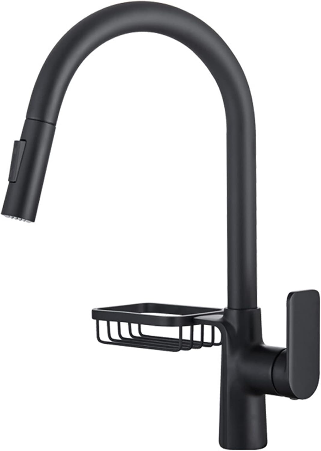 Kitchen Faucet with Pull Down Sprayer, High Arc Single Handle Pull Out ...