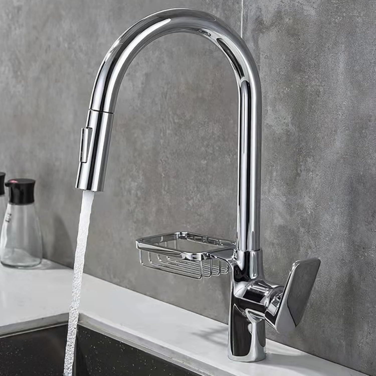 Kitchen Faucet with Pull Down Sprayer,Kitchen Sink Faucet 2 Types of ...