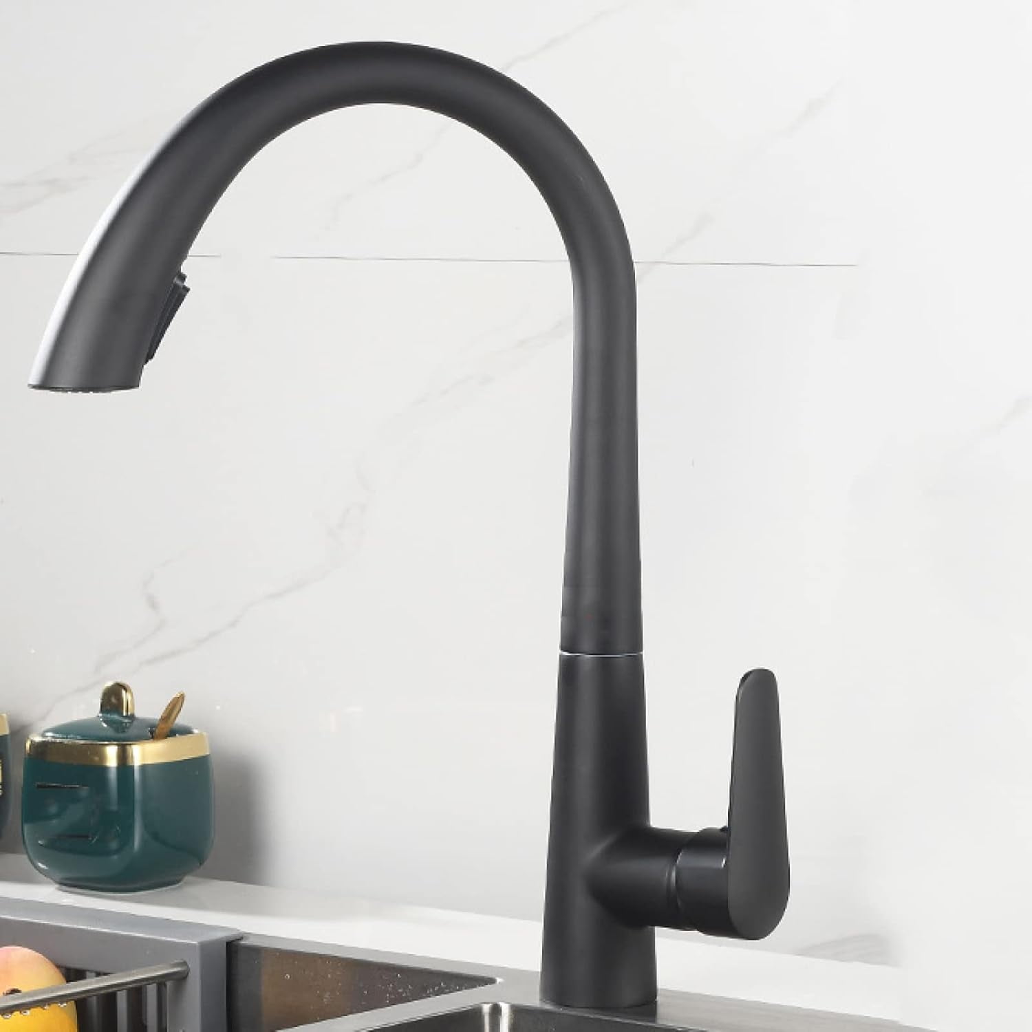 Kitchen Faucet with Pull Down Sprayer,Kitchen Sink Faucet Dual Function ...