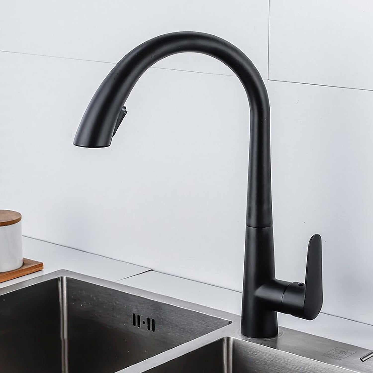 Kitchen Faucet with Pull Down Sprayer,Pull Out Kitchen Faucet Single ...