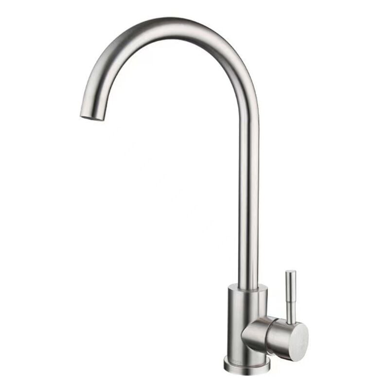 Kitchen Faucet, Single Handle Kitchen Mixer Tap, 360° Rotation, High ...