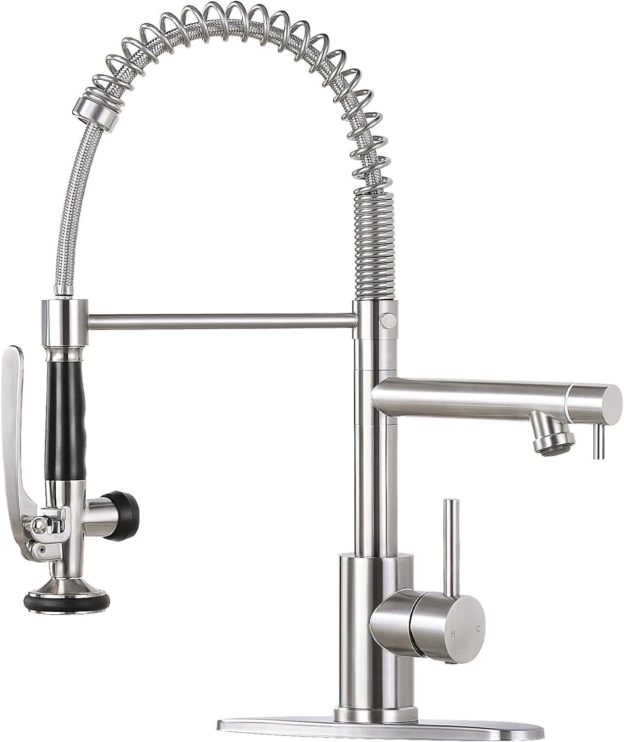 Kitchen Faucet with Single Handle Kitchen Sink Faucet with Pull Down ...