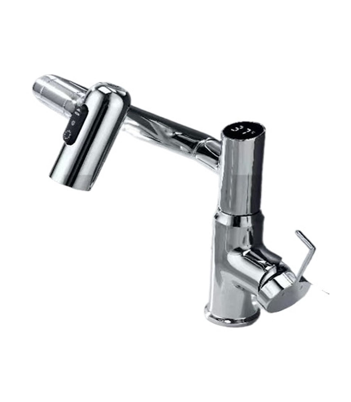 Kitchen Faucet Smart Digital Display Rocker Bathroom Sink Faucet ...
