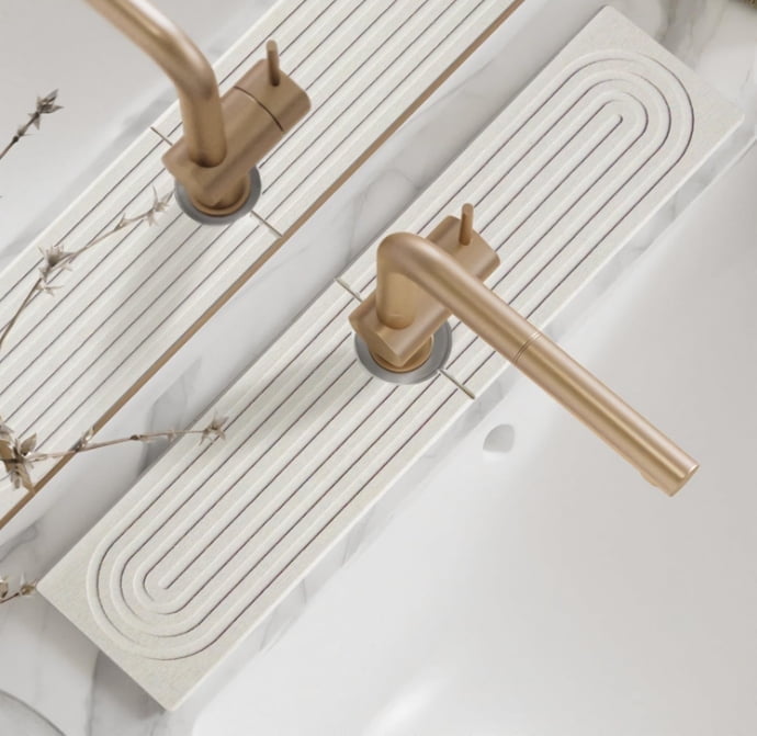 Mlchdykcp Diatomite Splash Guard Mat - Super Absorbent Quick-Dry Faucet ...