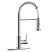 Free Shipping! WMF-8201ZNL-CP - Hybrid Metal Deck Kitchen Sink Faucet ...