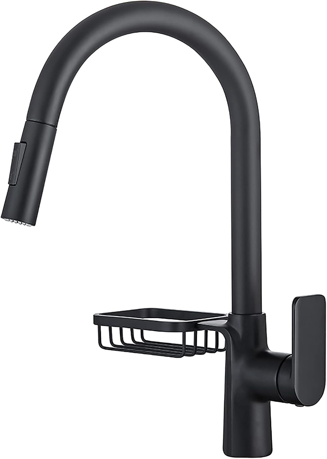 Kitchen Faucet with Pull Down Sprayer,High Arc 360° Swivel Stretchable ...