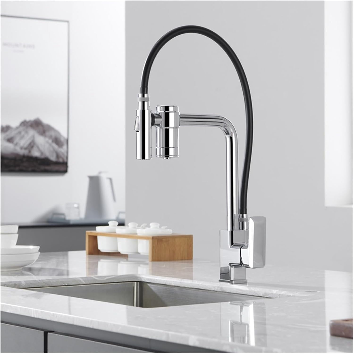 Kitchen Faucet with Water Purifier Filter Faucet All Copper Cold and ...