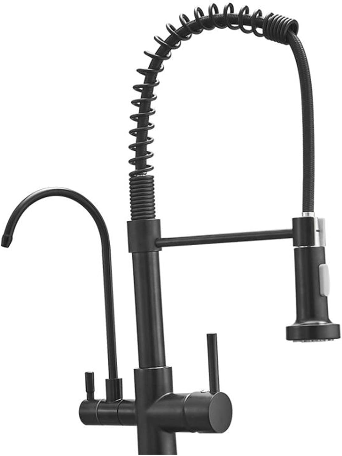 Kitchen Faucets 3 Way Swivel Pure Water Hot and Cold Water Brass Faucet ...