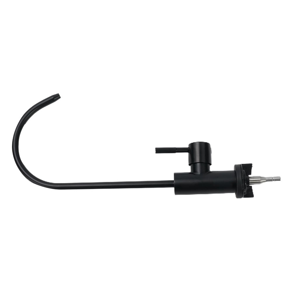 Kitchen Faucets Direct Drinking Tap Black Matte Stainless Steel Kitchen ...