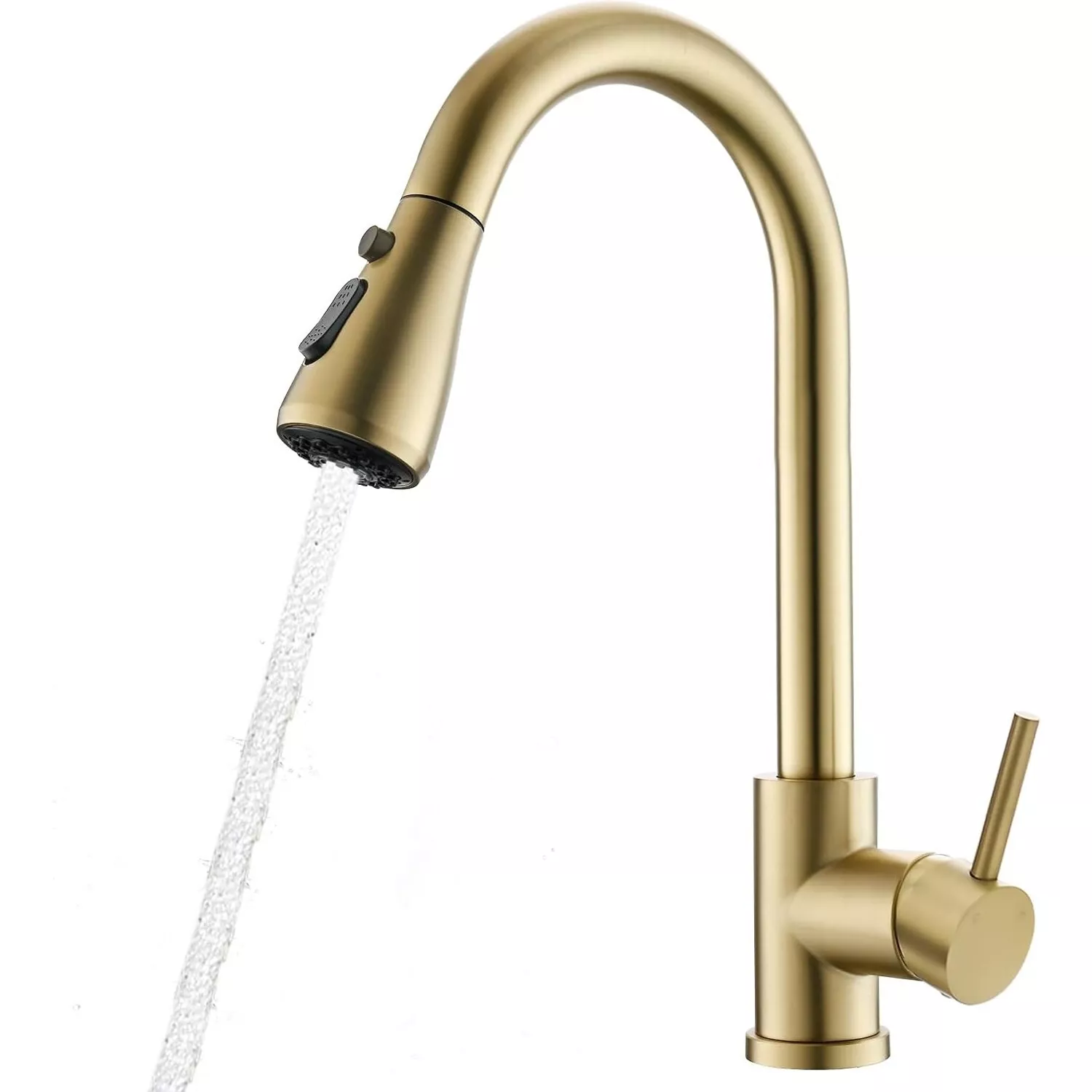 Kitchen Faucets, Kitchen Faucets with Pull Down Sprayer, High Arc ...