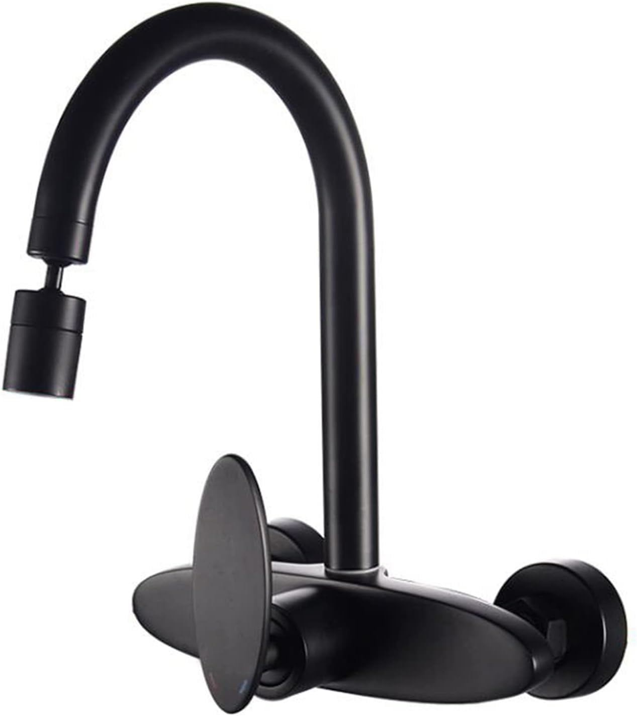 Kitchen Faucets Folding Inside Window Brushed Swivel Hot and Cold Water ...