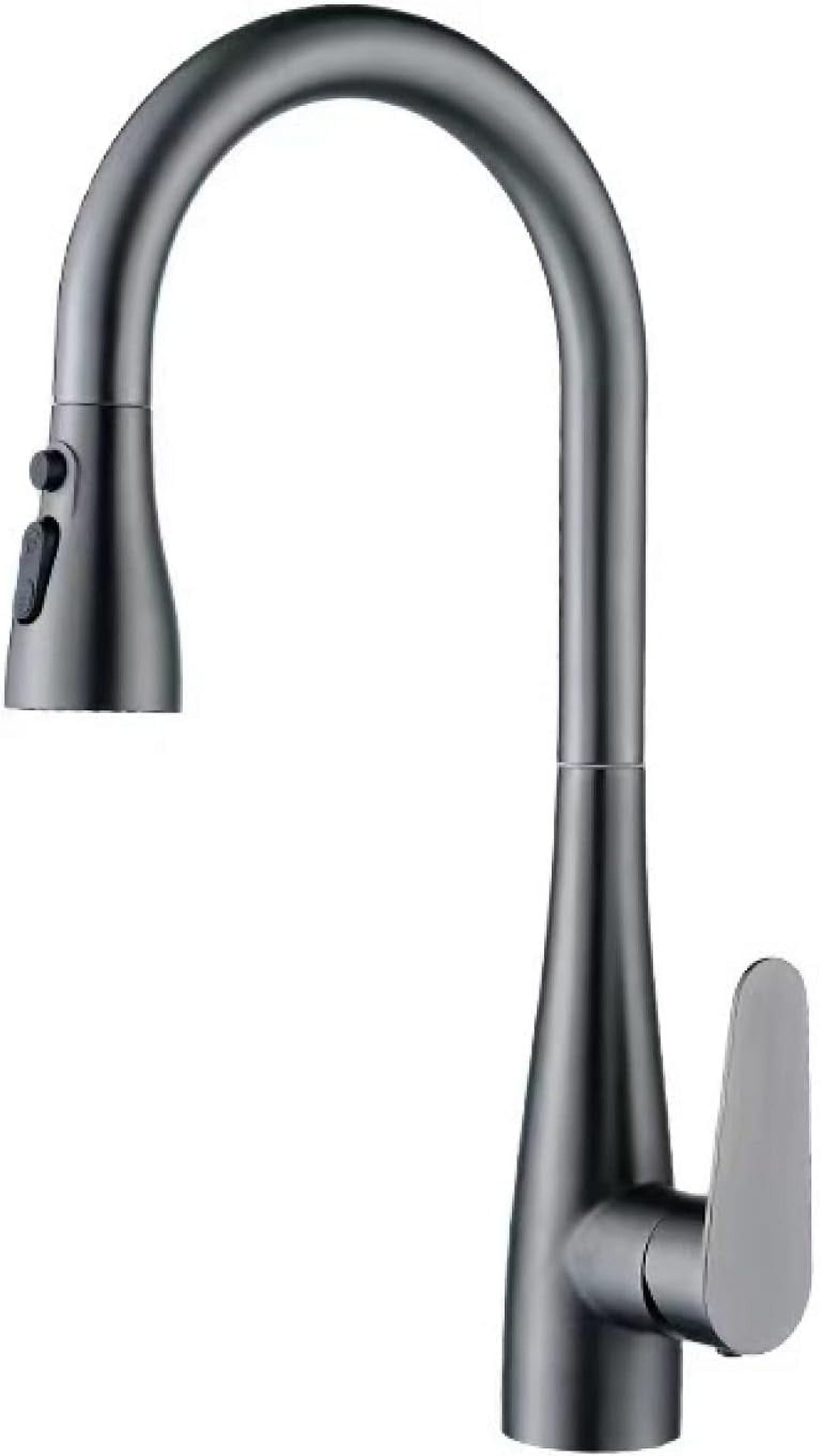 Kitchen Faucets with Pull Down Sprayer,360° Rotating Kitchen Sink ...