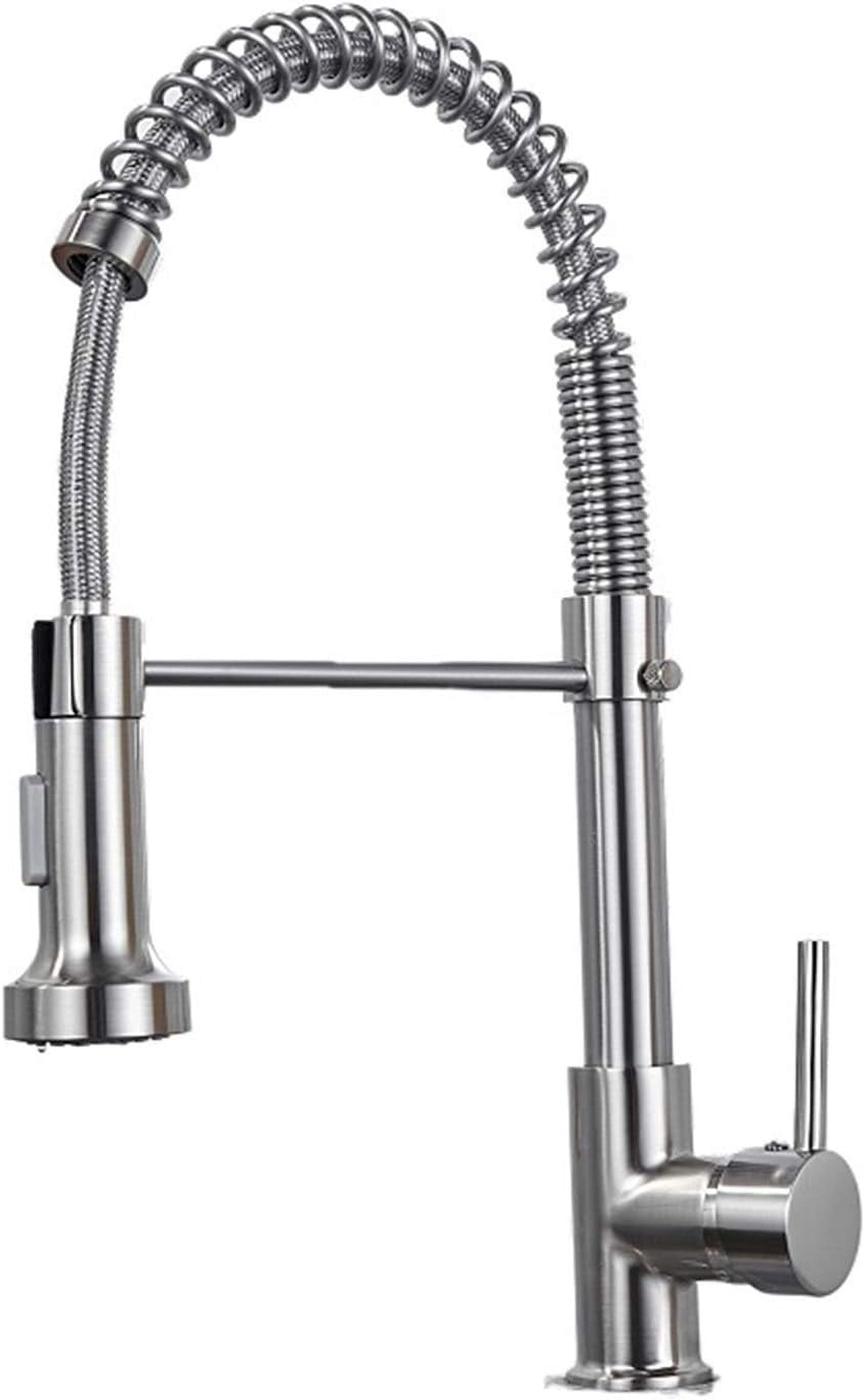 Kitchen Faucets with Pull Down Sprayer, Spring Pull-Out Hot and Cold ...