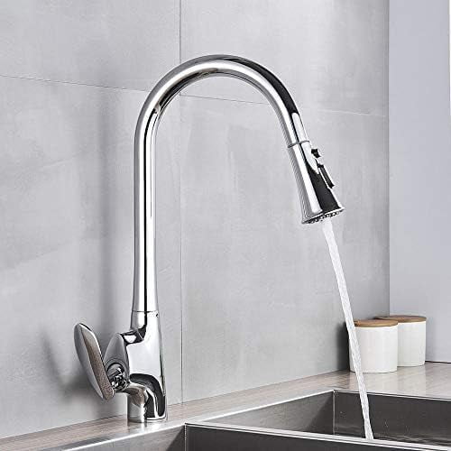 Kitchen Faucets Single Handle Pull Out Kitchen Tap Single Hole Handle ...