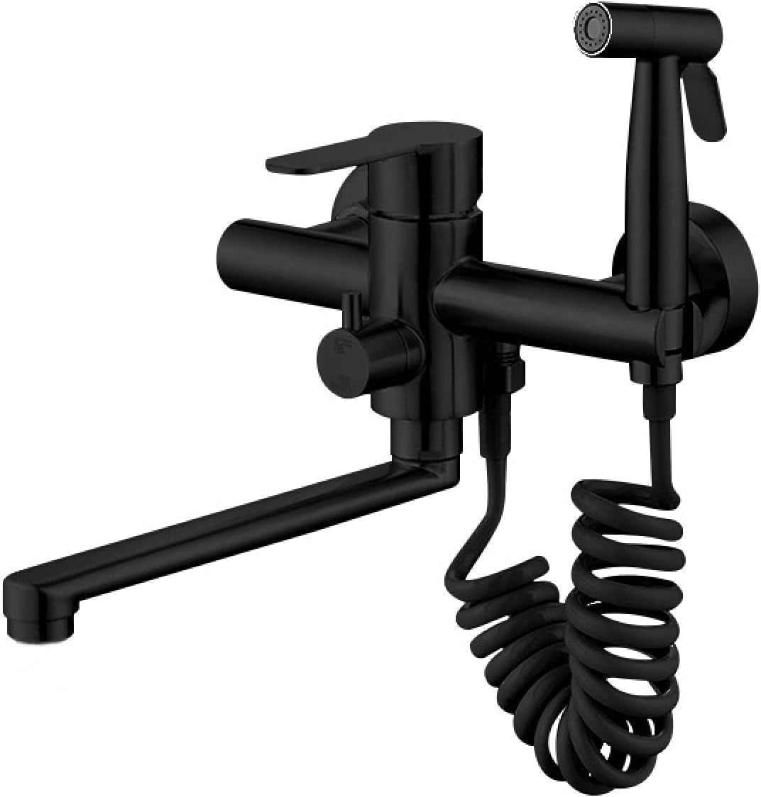 Kitchen Faucets Wall Mount,Stainless Steel Single Handle Kitchen Faucet ...