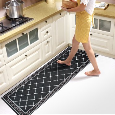 Mainstays Montana Woven Fabric Mat, 18"x27", Grey, Available in ...