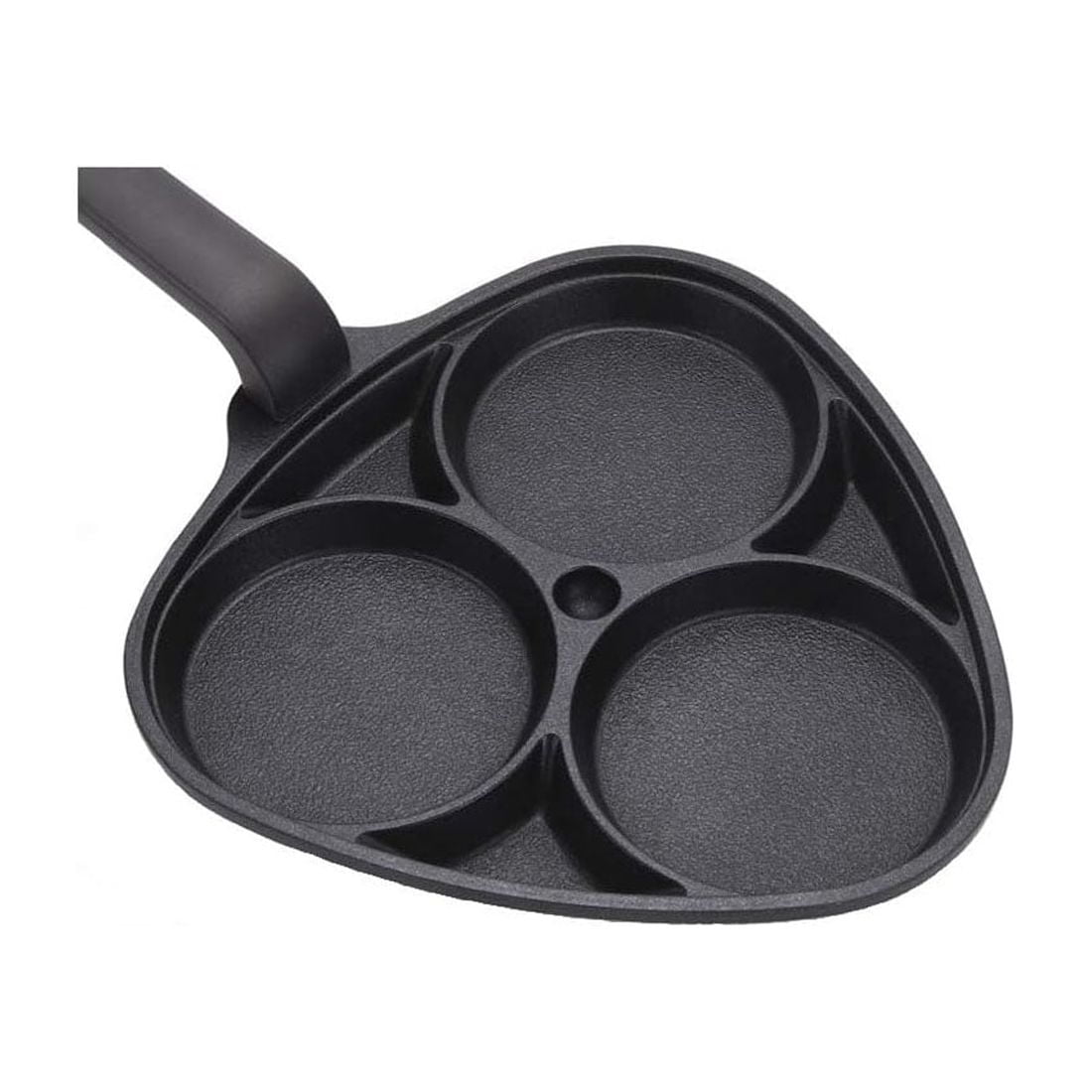 Kitchen Flower Cookin Clover 3 Divider Non Stick Egg Frying Pan (22cm x ...