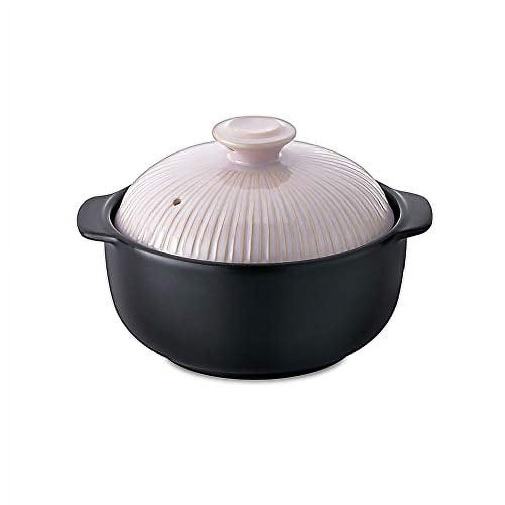 Kitchen Flower Lucia Natural Glazed Ceramic Porcelain Cookware Hot Pot ...