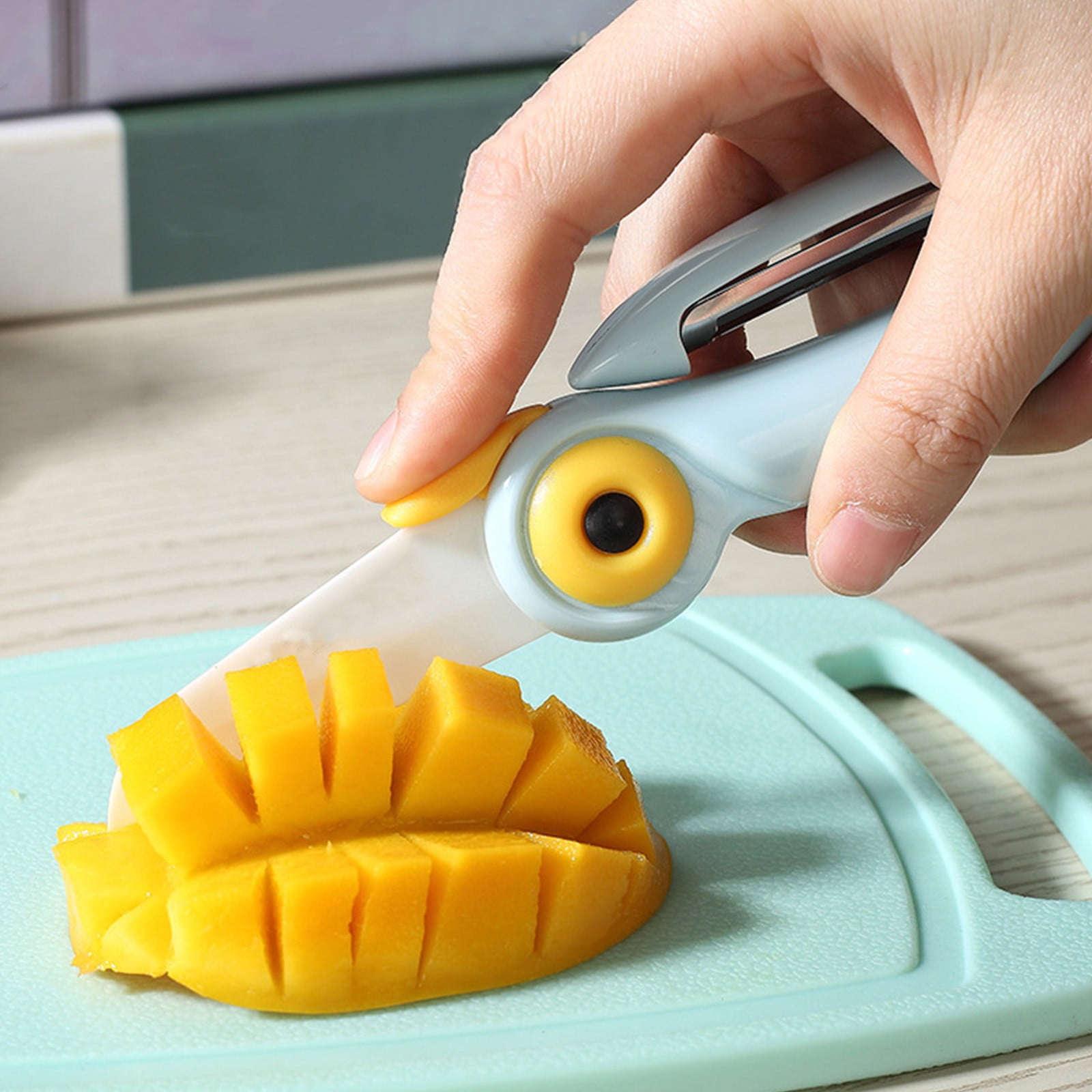 Kitchen Foldable Ceramic Knife With Handle For Easy Storage And Safe ...