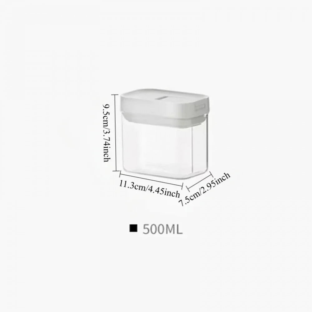 Kitchen Food Containers Set BPA Free Plastic Airtight Storage Box for ...